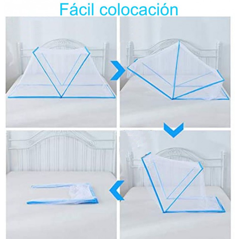 Mosquitera plegable.